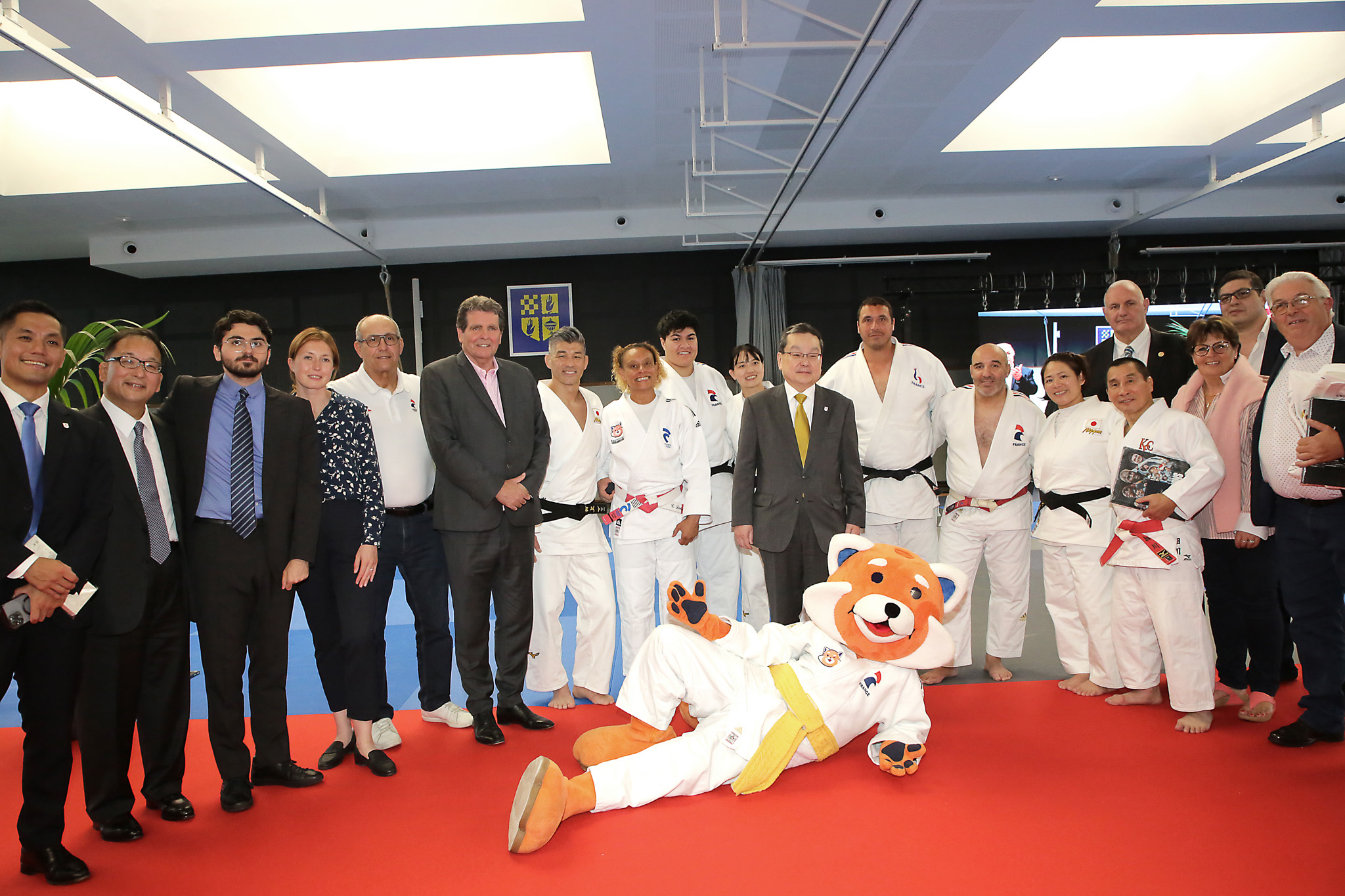 Les délégations étrangères préparent les Jeux partout en France avec le soutien de France Judo ...